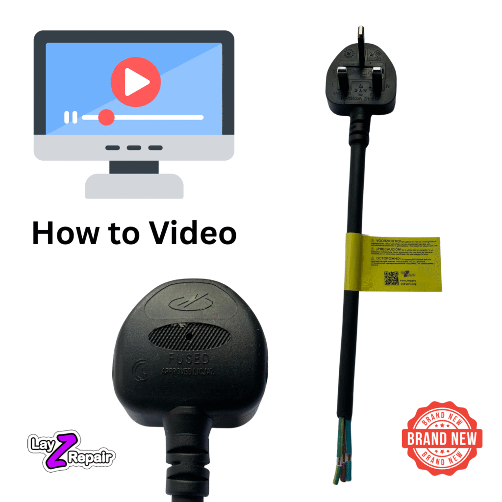 Lay-Z-Spa Mains Power Plug | LayZrepair® Inflatable Hot Tub Repairs ...